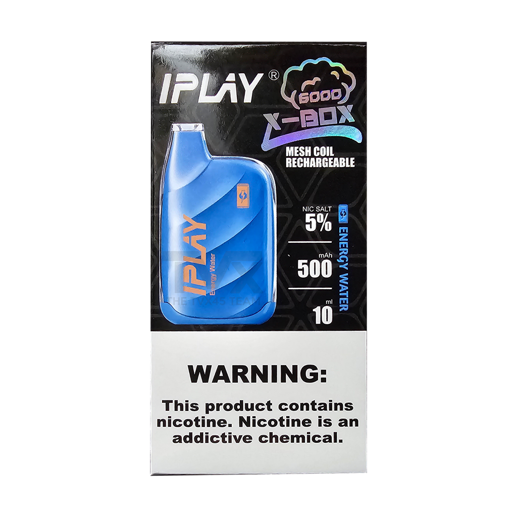 IPLAY X-BOX 6000 Puffs Desechable by IPLAY – TVX45.COM